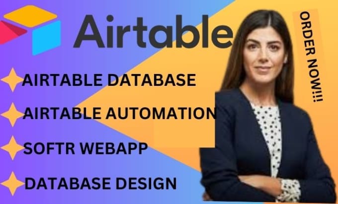 Set Up Airtable Airtable Database Softr Webapp Airtable Automation Softr Design By Victor