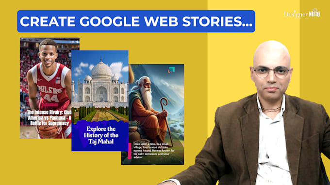 Create google web story with custom images and ai voiceover by ...