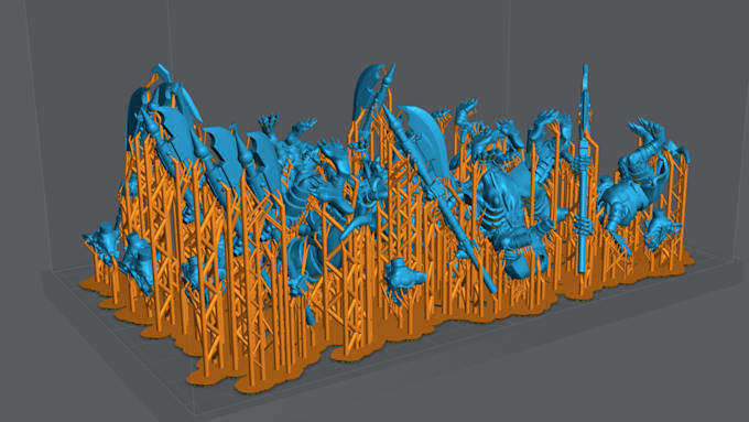 Prepare and support your stl files for resin 3d printing by Chrishudya | Fiverr