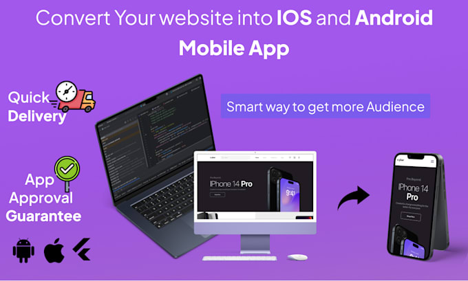 Convert Website To Ios App And Android App Using Webview By Seobynomi Fiverr