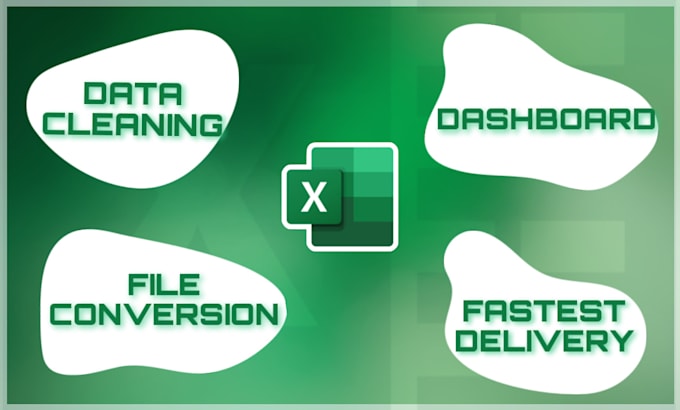 Do excel data entry, data cleaning, file conversion, dashboards by Suj33tdas | Fiverr