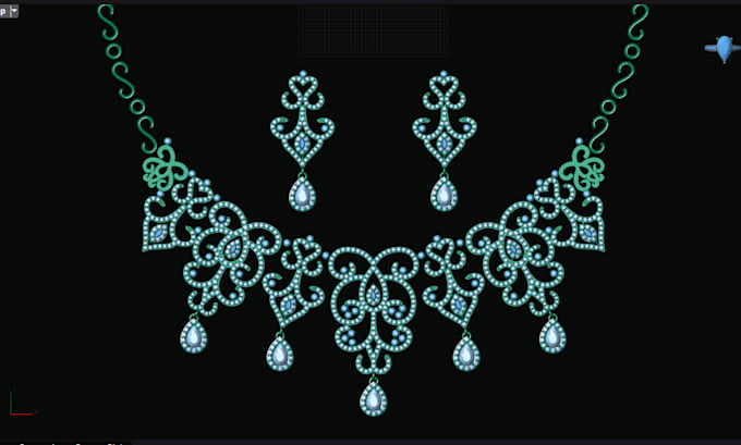 Create a modern and minimal 3d cad jewelry design and render by Kiana ...