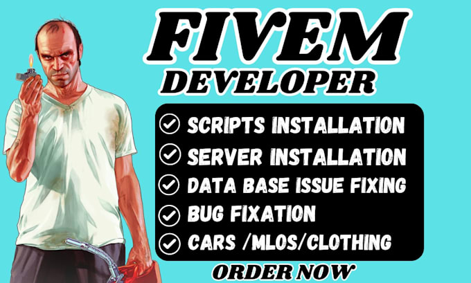Be your fivem dev by Devwasay | Fiverr