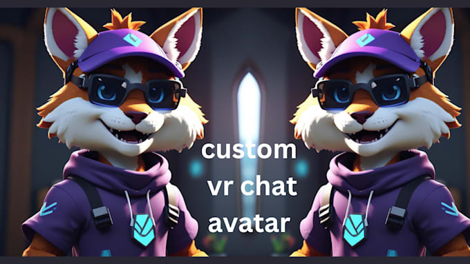 Do vrchat avatar furry avatar fursona rex avatar 3d model for vtuber by ...