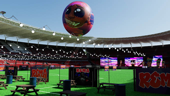 Design 3d and 2d layout for your events by Edgecreative01 | Fiverr