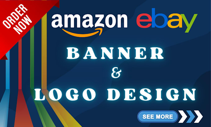 Design amazon hero image, ebay store billboard banner and logo design ...
