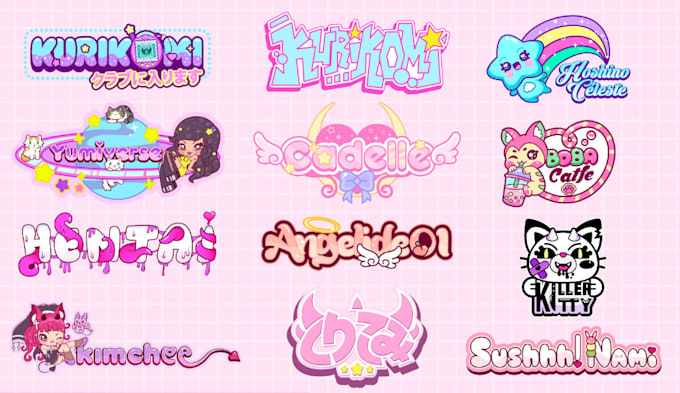 Do design cutee logo kawaii for vtuber n streamer by Seeingvorm | Fiverr