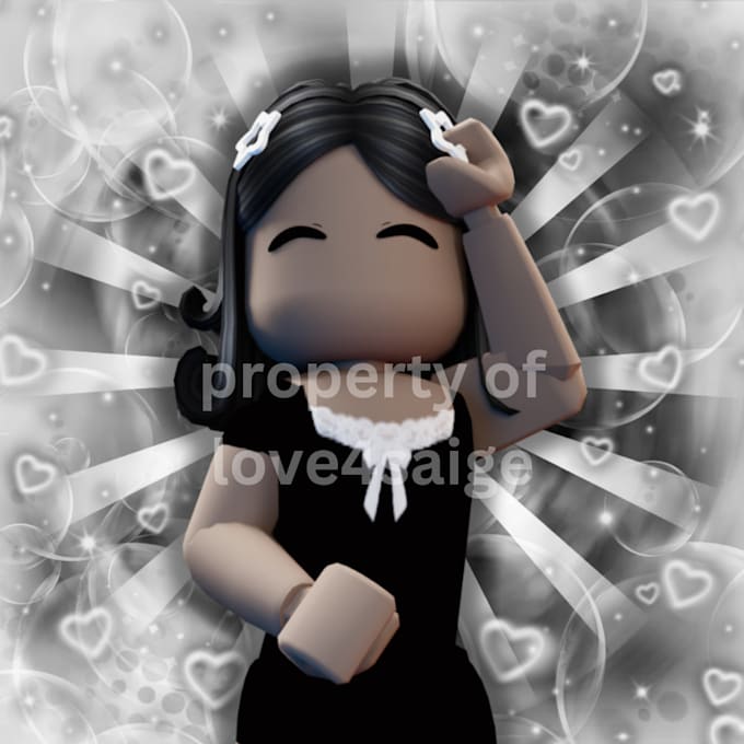 Make you a roblox gfx profile picture by Editorsaige | Fiverr