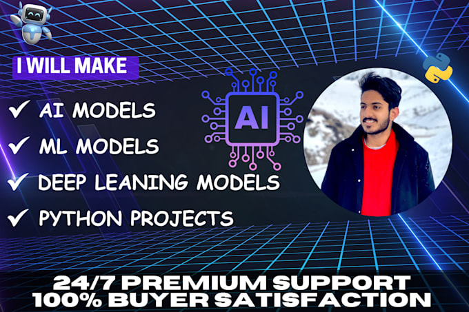 Do machine learning and deep learning tasks with python by Fasihishere22 | Fiverr
