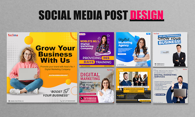 Design professional social media post by Pawansharma35 | Fiverr