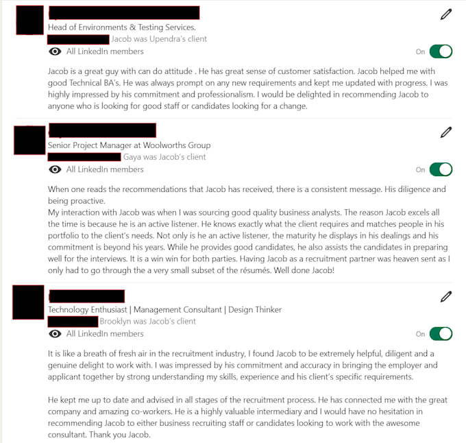 Help you land that dream job by Jacob_nguyen_ | Fiverr