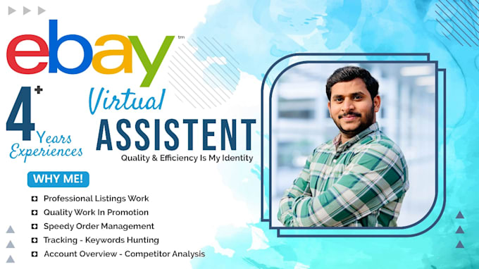 Do ebay virtual assistant store promotion product listing account ...