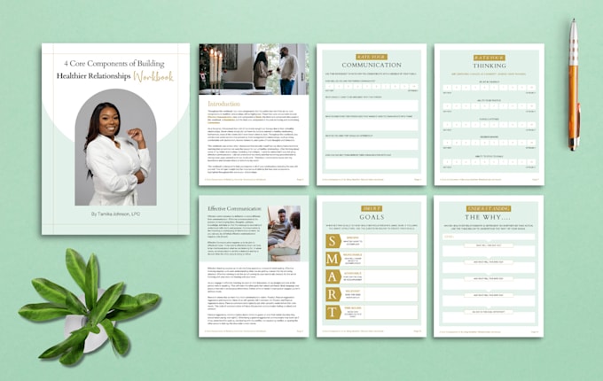 Design branded workbook, fillable form in 24 hours by Maddehhy | Fiverr