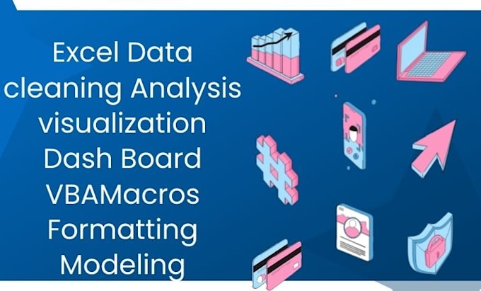 Statistical excel data cleaning analysis visualization create dash ...