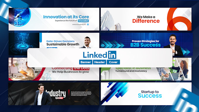 Design a perfect linkedin banner, header, or cover by Akternipa04 | Fiverr