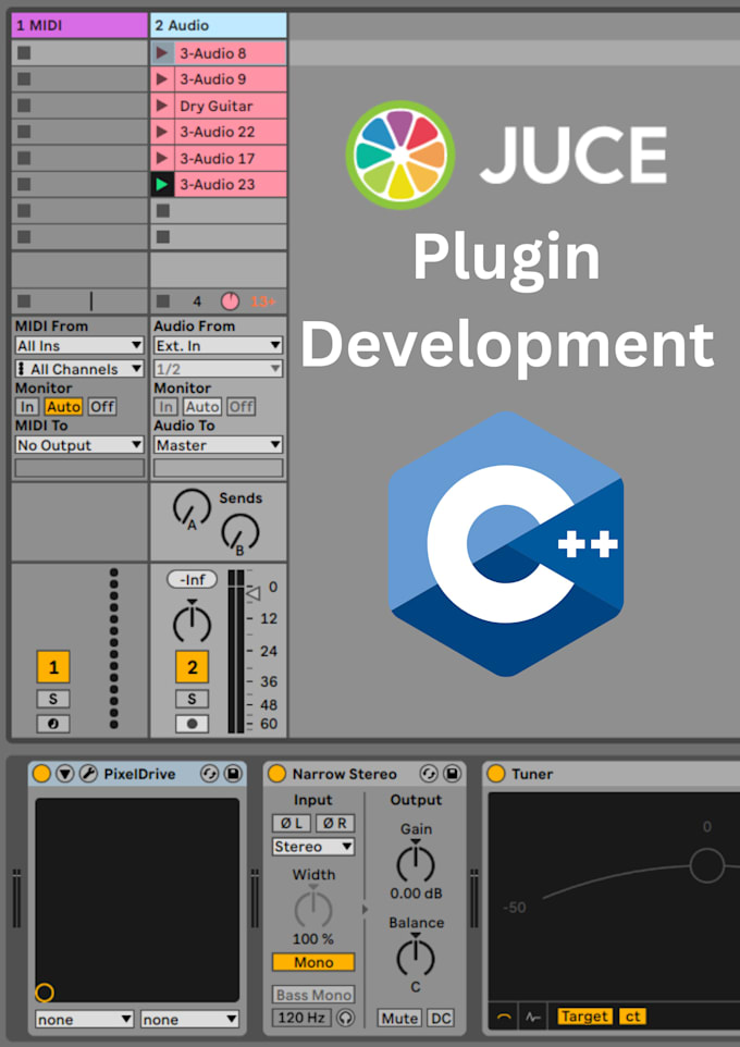 Develop Your Audio Plugins Using Juce And Cpp By Jonengineer Fiverr