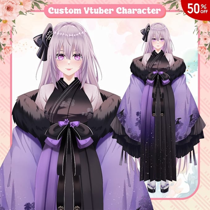 Draw and rig live2d vtuber model, vtuber rigging, 2d vtuber design ...