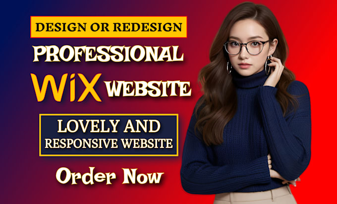 Build or rebuild lovely and responsive wix website design by Zaid_wix ...
