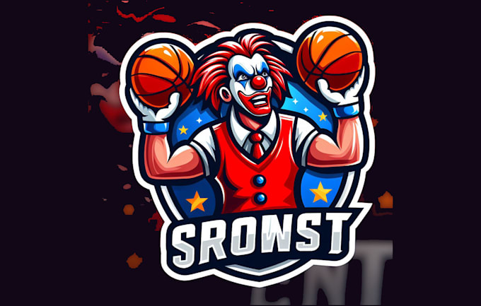 Design outstanding red clown mascot logo in 12 hours by Rolen_heral ...