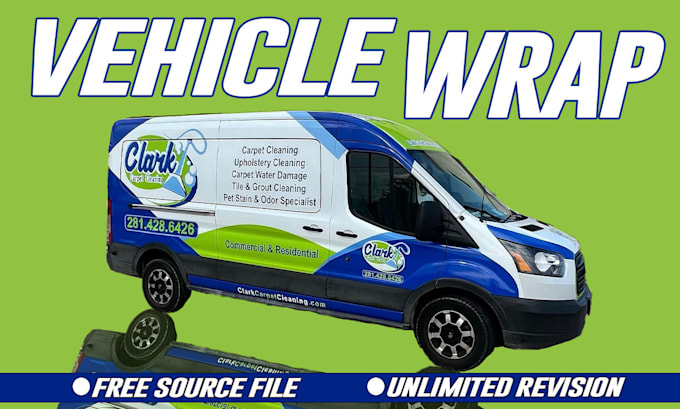 Do professional vehicle wrap, car wrap, van wrap, and lorry wrap design ...
