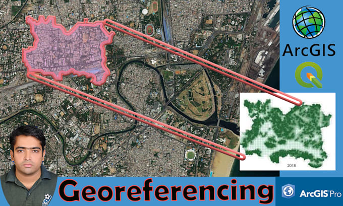 Georeferenzierung ihrer geodaten für alle ihre geografischen karten