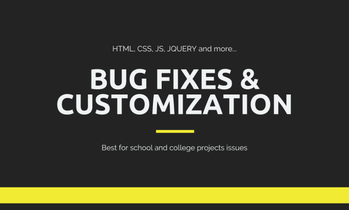 Fix bugs in html css js by Tmtechnomaniayt | Fiverr