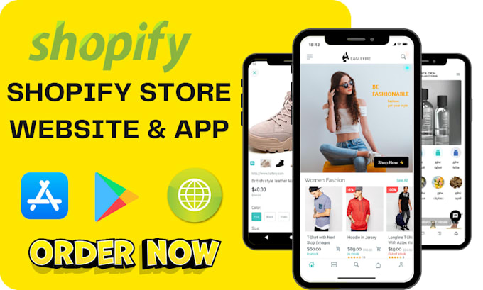 Build a shopify native android and ios app by Ahmedatef55 | Fiverr