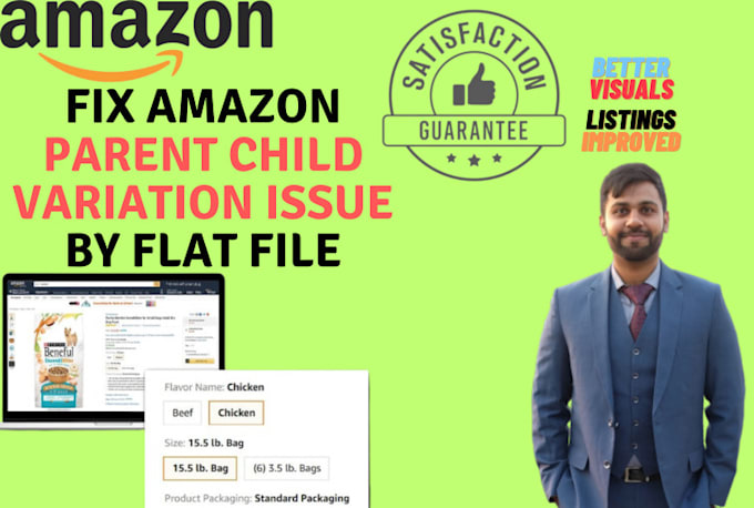 Create amazon variation listing or fix amazon listing errors using flat file by Abrar_ahmed1994 ...