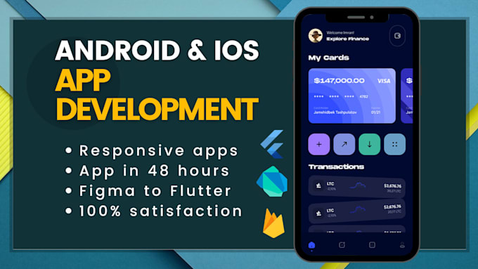 Develop a cross platform mobile app for ios and android by Experweb ...