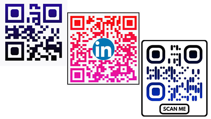 Create professional qr code design with your logo by Jayanthi_a | Fiverr