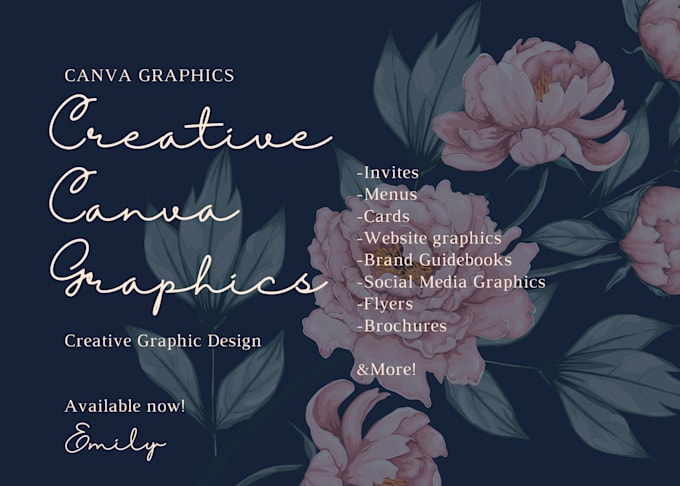 Create unique canva graphics and marketing by Emmaleebacon | Fiverr