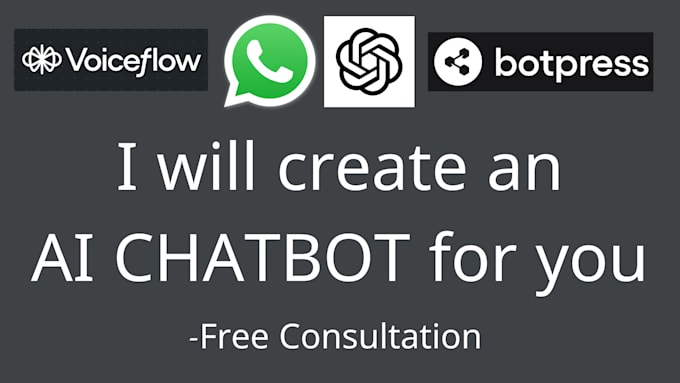 Create an ai chatgpt chatbot by Petermodiba | Fiverr