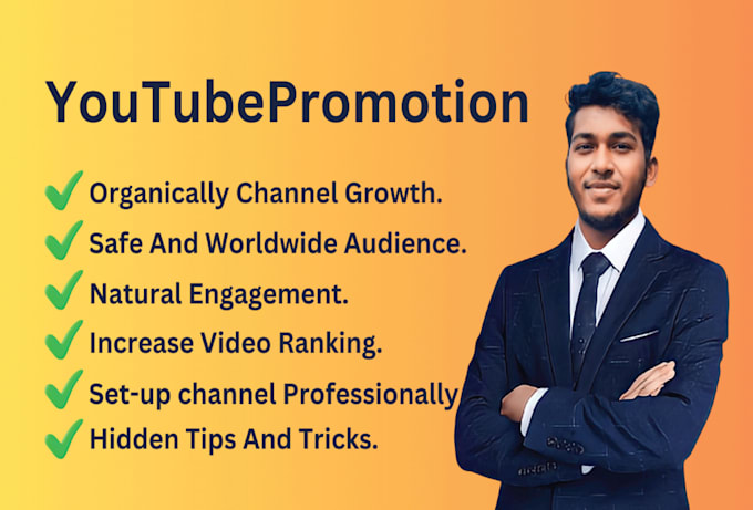Do super first youtube video promotion and monetization by Faraziislam ...