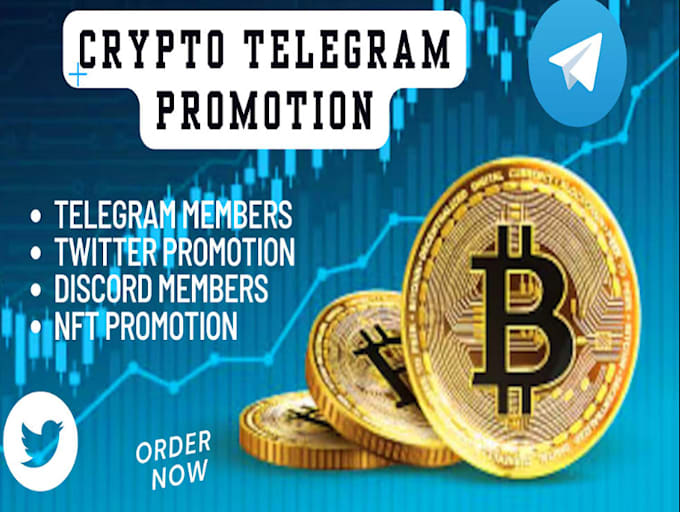 Promote crypto telegram, meme coin, airdrop, grow presale, telegram ...