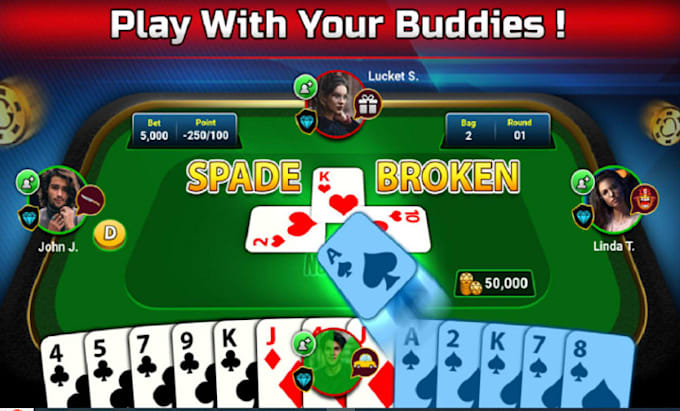 Develop unity card game, 2d 3d game development, multiplayer game ...