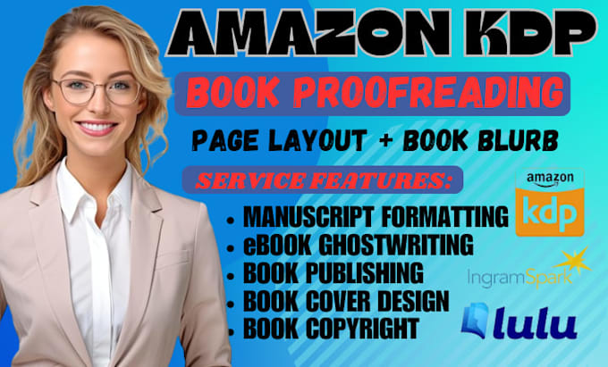 Do book format for amazon kdp needs, page layout by Dixoncynthia | Fiverr