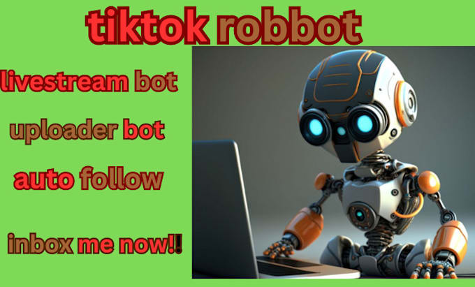 Made tiktok bot livestream instagram api bot youtube bot in python bot