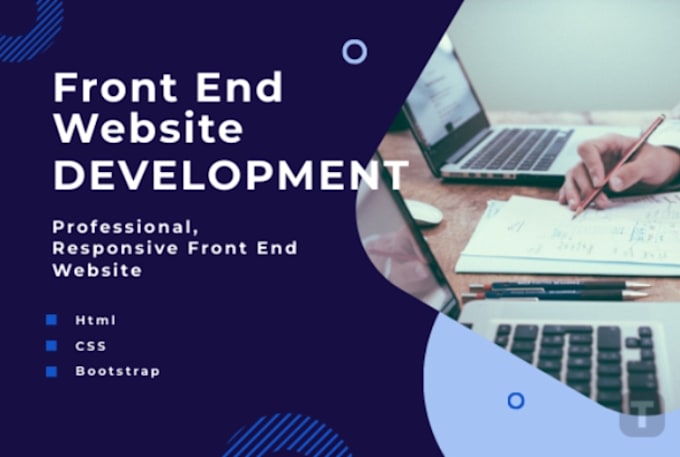 Be Your Front End Web Developer Using Htmlcss Bootstrap By Umairahmad59301 Fiverr