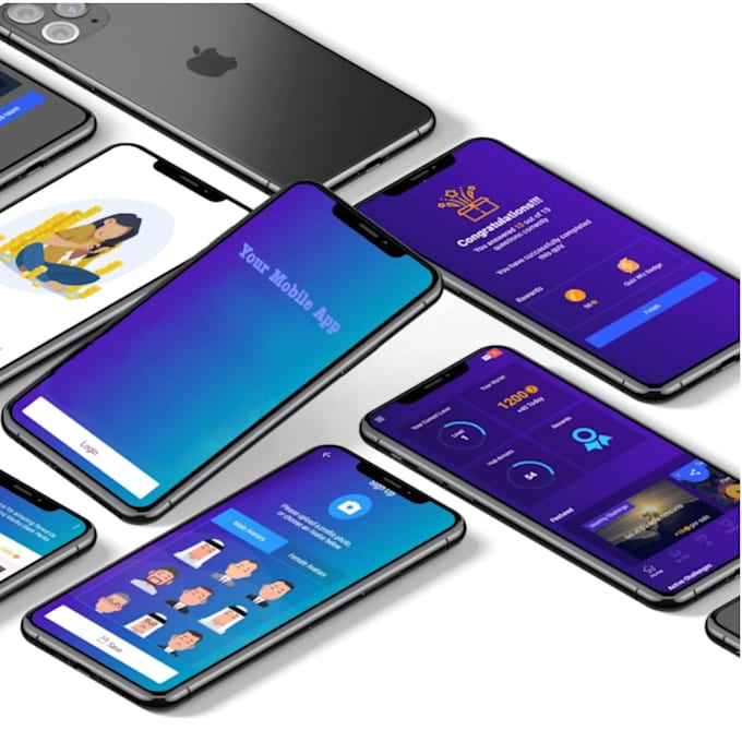 Create a custom crossplatform mobile application by Davwebber_dev | Fiverr