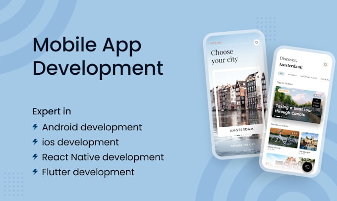 Develop a mobile app with react native and expo by Himanshutom41 | Fiverr