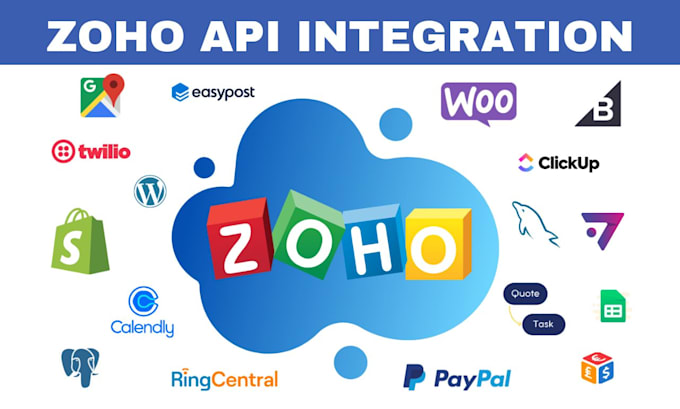 Do any zoho crm api integration, php rest api, third party api zapier ...
