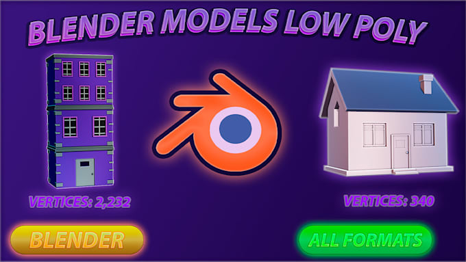 A simple low poly model for your projects by Matteovirtual | Fiverr