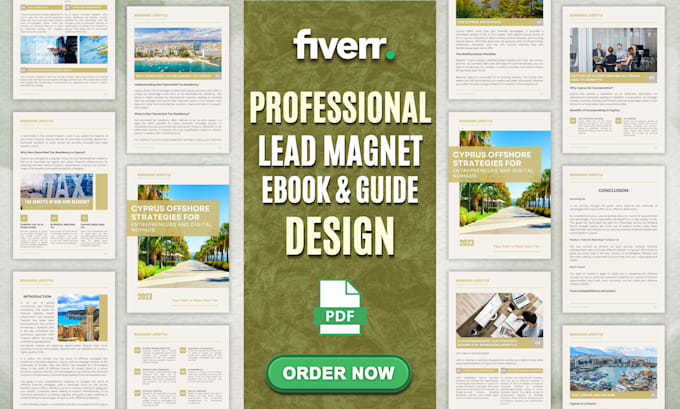 Design pdf lead magnets, workbooks, guides, ebooks, etc by Graphic360 ...