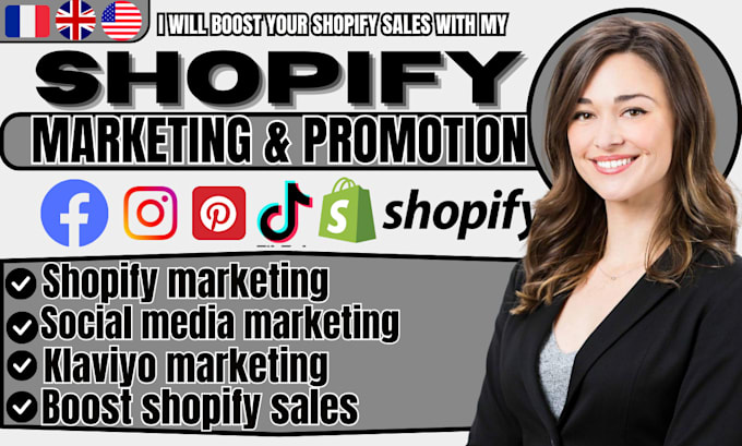 Create shopify sales marketing management shopify website promotion ...