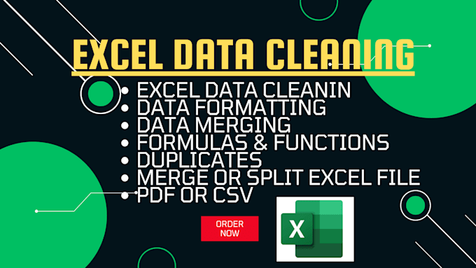 Clean, organize and merge excel or csv data by Sfoysal | Fiverr