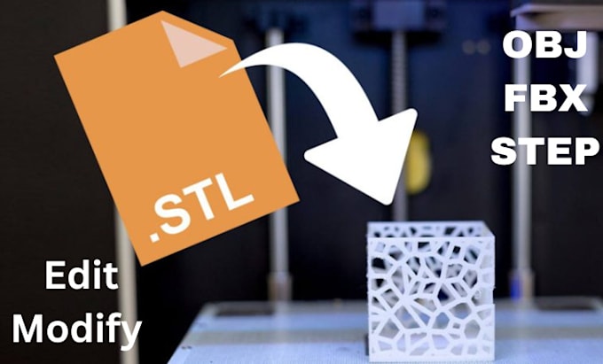 Repair Edit And Modify Your Stl Files And Mesh Files For 3d Printing