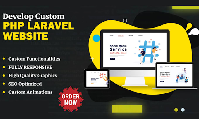 Be your best php laravel developer by Ahtasham_web | Fiverr
