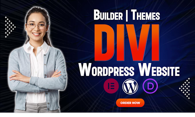 Create divi wordpress website,divi website design or redesign with divi theme by Fizakhan2 | Fiverr