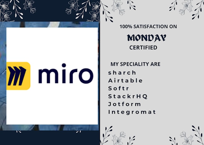 Design miro project management board setup infographics monday board ...