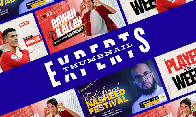 Design clicky attractive youtube thumbnails with canva by Mahedii_ads ...